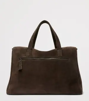 Max Mara Suede Tote Bag