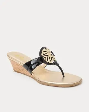 Lilly Pulitzer® The Lilly Wedge - Noir