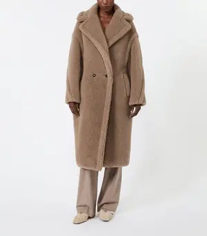 Max Mara Cashmere-silk Teddy Coat