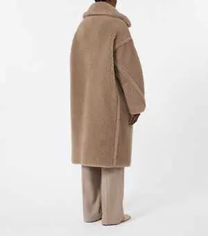 Max Mara Cashmere-silk Teddy Coat