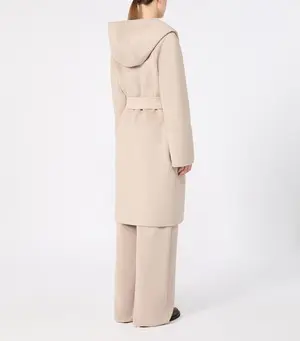 Max Mara Wool-cashmere Wrap Coat