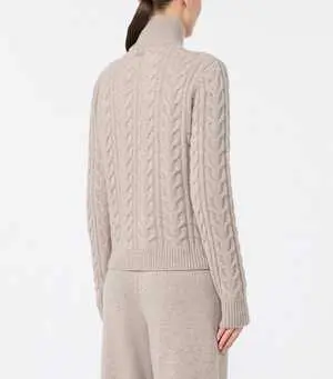 Max Mara Cashmere Quarter-zip Sweater