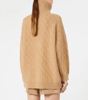 Max Mara Wool-cashmere Sweater - Beige