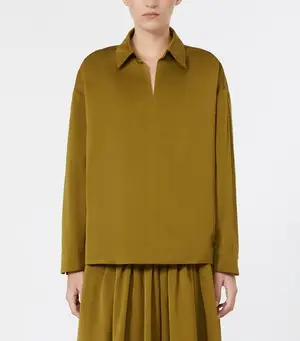Max Mara Satin Blouse