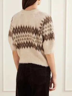 Citizens Of Humanity Molly Brushed Alpaca And Wool-blend Cardigan