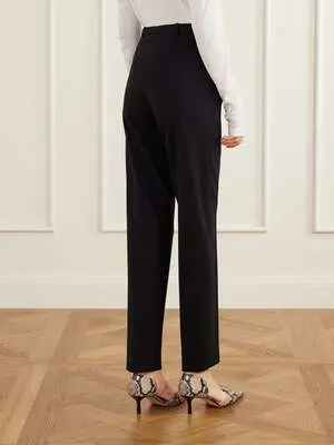 Loulou De Saison Malka Wool-blend Straight-leg Pants