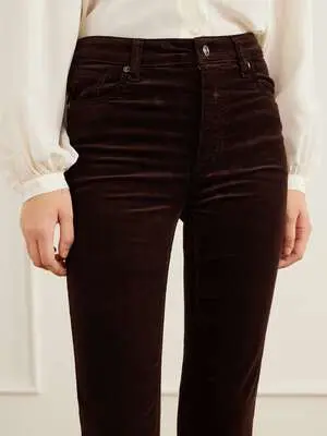 FRAME The Corduroy Reboot Cotton-blend High-rise Wide-leg Pants