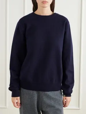 Extreme Cashmere The Be Classic Cashmere-blend Sweater