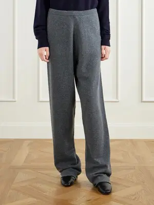 Extreme Cashmere Rush Cashmere-blend Straight-leg Sweatpants
