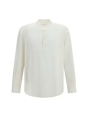Loro Piana Elia Silk Shirt - White