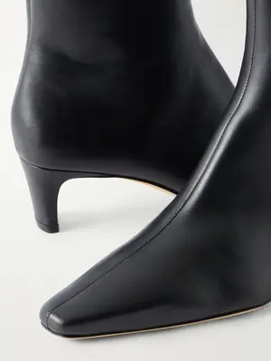 Staud Wally 55 Leather Ankle Boots