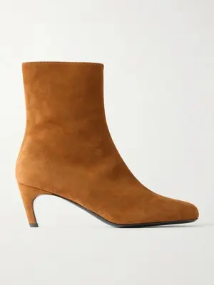Proenza Schouler Uma 60 Leather Ankle Boots - Brown