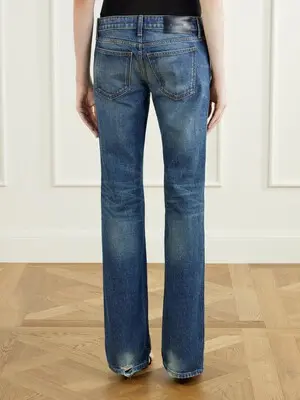 Khaite Conforti Low-rise Straight-leg Jeans