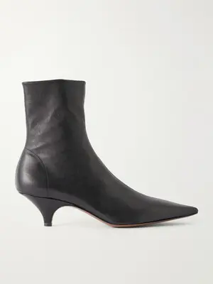 NEOUS Poera 40 Leather Ankle Boots - Black