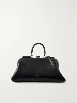 Dolce & Gabbana Grandma Medium Plongé Nappa Leather Top-handle Bag - Black