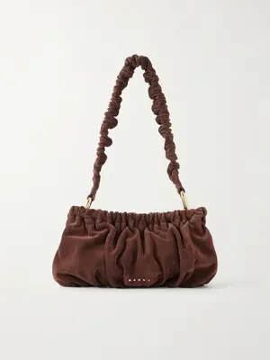 Marni Suede Shoulder Bag