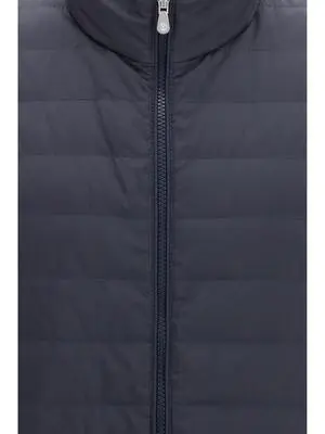 Brunello Cucinelli Sleeveless Padded Gilet - Blue