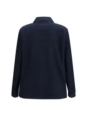 Moncler Haderu Denim Shirt Jacket - Blue