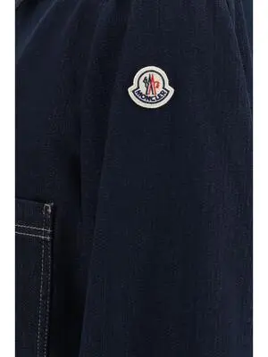 Moncler Haderu Denim Shirt Jacket - Blue
