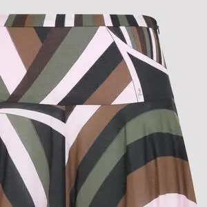 Emilio Pucci Long Skirt - Multicolor