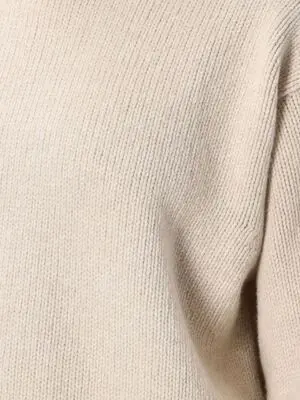RÓHE Ribbed High Neck Knitted Jumper