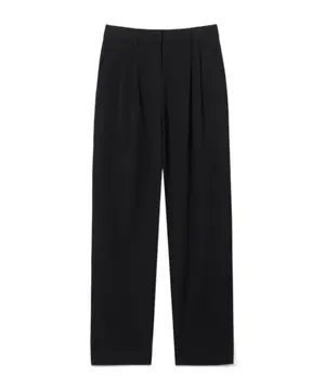 DUNST Casual Trousers With Belt Loops - Black