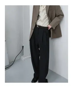 DUNST Casual Trousers With Belt Loops