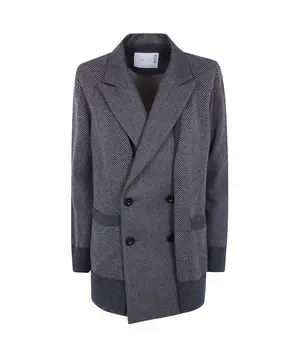 Sacai Double-faced Knit Cardigan - No
