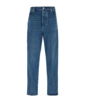 Bottega Veneta Wide Leg Jeans - Medium Indigo