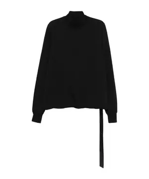 Rick Owens High-neck Cutout Sweater