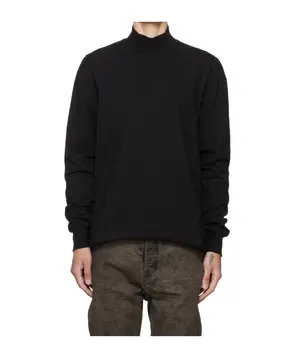 Rick Owens High-neck Cutout Sweater