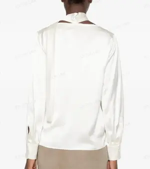 Max Mara Scarf-detailed Blouse - No