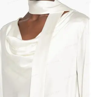 Max Mara Scarf-detailed Blouse - No