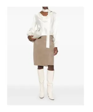Max Mara Scarf-detailed Blouse - No