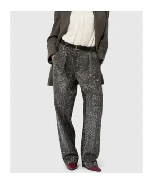 Missoni Lamé Sequin Wide-leg Pants - Multicoloured