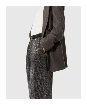 Missoni Lamé Sequin Wide-leg Pants - Multicoloured