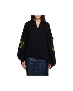 Ottolinger Oversized Jacquard Knitted Top