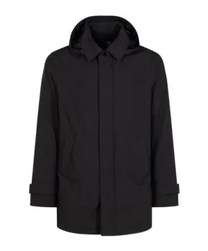 Herno Concelaled Front Hooded Jacket