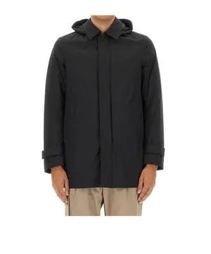 Herno Concelaled Front Hooded Jacket
