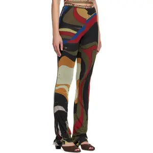 Ottolinger Printed Mesh Pants - Gray