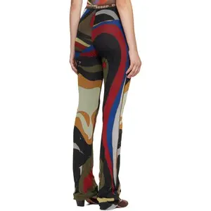 Ottolinger Printed Mesh Pants - Gray