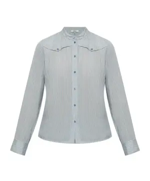 Chloé Striped Button-up Blouse