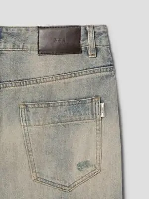JUUN.J Distressed Wide-leg Jeans