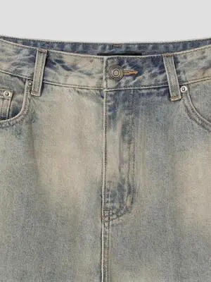 JUUN.J Distressed Wide-leg Jeans