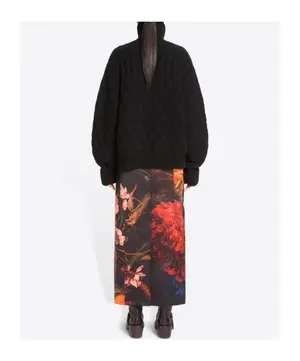 Dries Van Noten Textured Wool Cardigan - Black