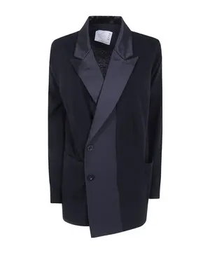 Sacai Sacai Layered Tailored Coat No