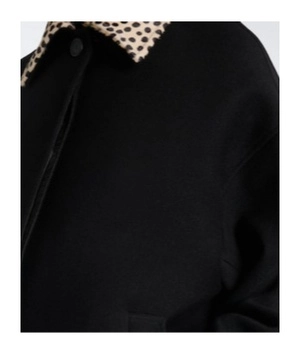 RÓHE Calf Hair-trimmed Virgin Wool Coat