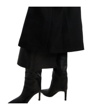 RÓHE Calf Hair-trimmed Virgin Wool Coat