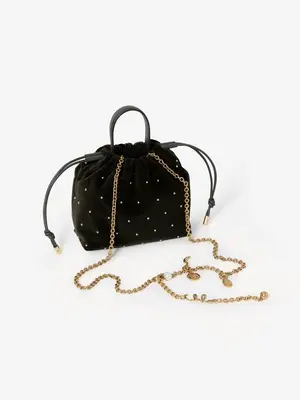 Chloé Icons Studded Bucket Bag - Black