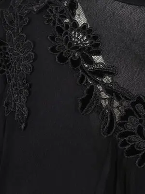 TWINSET Floral Embroidered Blouse